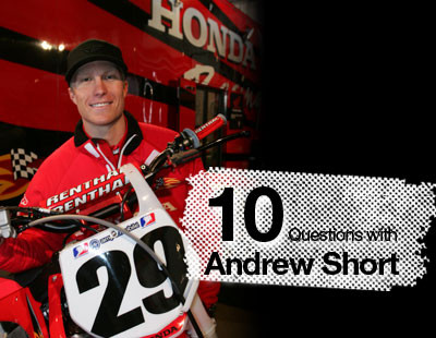 10 Questions: Andrew Short - Motocross Feature Stories - Vital MX