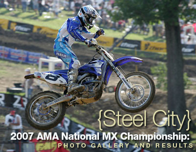 2007 AMA National MX Championship: Steel City - Motocross Feature ...