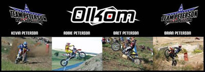Olkom Graphics is a Proud Sponsor of Team Peterson for 2008 - Motocross ...
