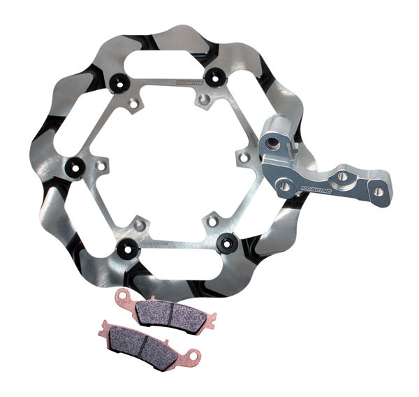 Braking’s 270mm Batfly Oversized Rotor Kit + BK Design Rear Race Rotor ...