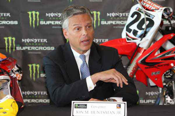 Utah Governor Huntsman Welcomes Back Monster Energy® Supercross to Rice ...