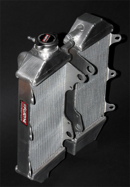 Fluidyne Powersports' New Yamaha YZ450F Radiators - Motocross Feature ...