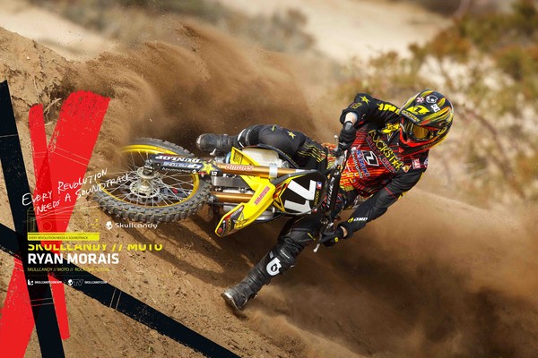 SKULLCANDY continues relationship with Rockstar Suzuki - Motocross ...