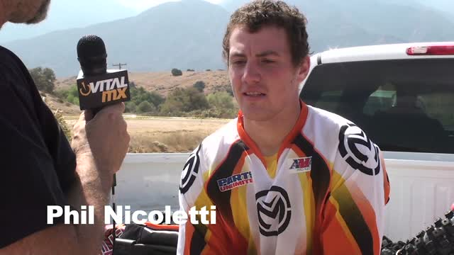 Phil Nicoletti: Bringing the 350 to SX - Motocross Videos - Vital MX